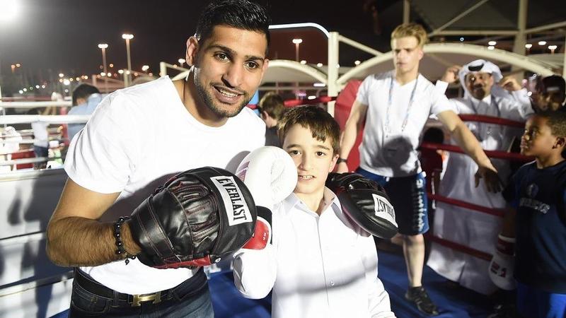 Khan gives local children dream coaching session | beIN SPORTS