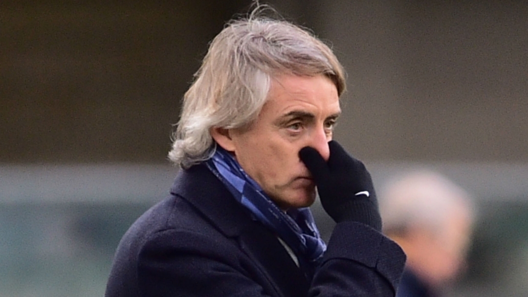 Roberto Mancini Dismisses Inter Serie A Title Bid As Being Over | beIN ...