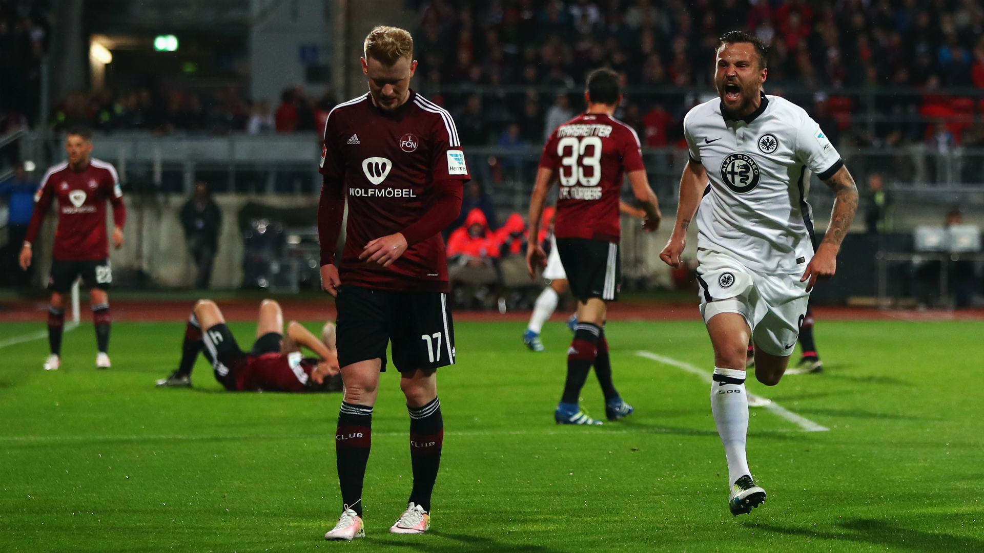 Chandler limps off as Eintracht Frankfurt beats Nurnberg to secure ...