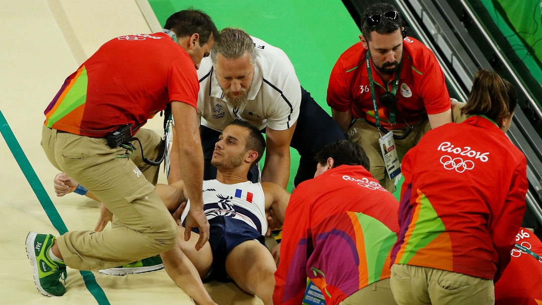 French Gymnast Suffers Horrific Leg Break | beIN SPORTS
