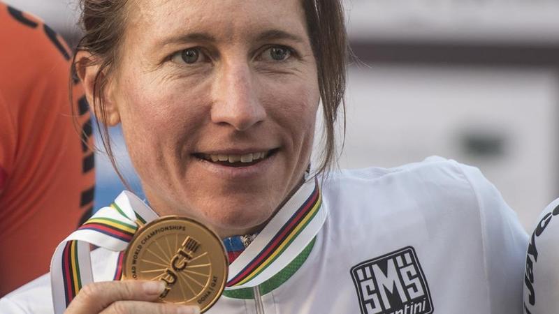 Amber Neben wins world time-trial title | beIN SPORTS