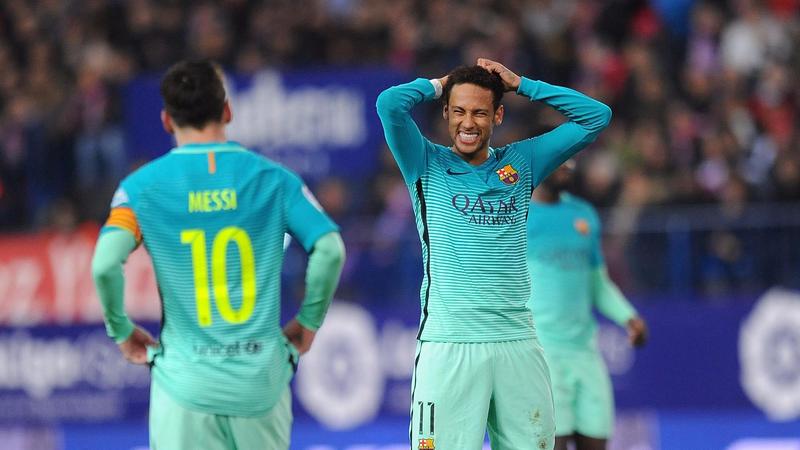 Neymar Jr to Miss Return Leg Following Yellow Card at Vicente Calderon ...