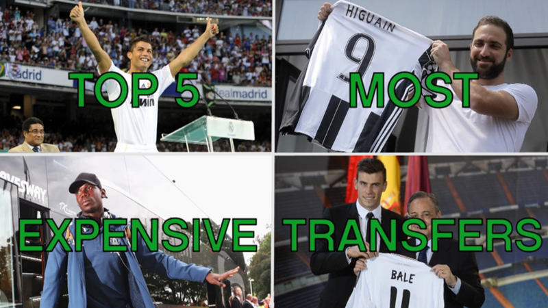 Top 5 most expensive transfers | beIN SPORTS