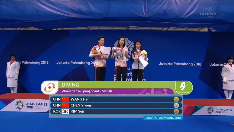 Asian Games 2018:DIVING - Women's 1m Springboa | beIN SPORTS