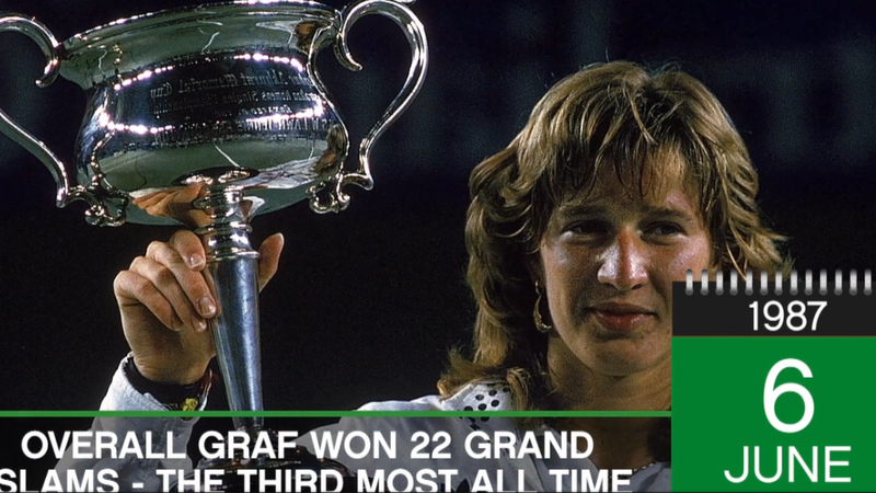 On This Day - Steffi Graf completes historic ' | beIN SPORTS