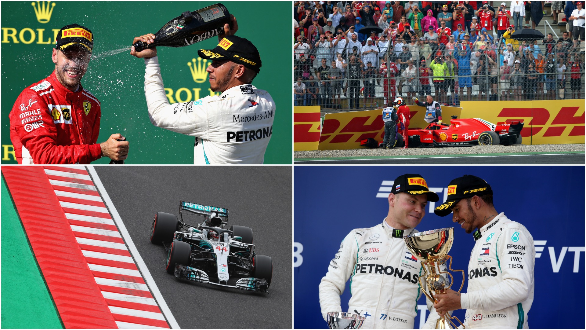 Hamilton's winning streak and Vettel's costly | beIN SPORTS