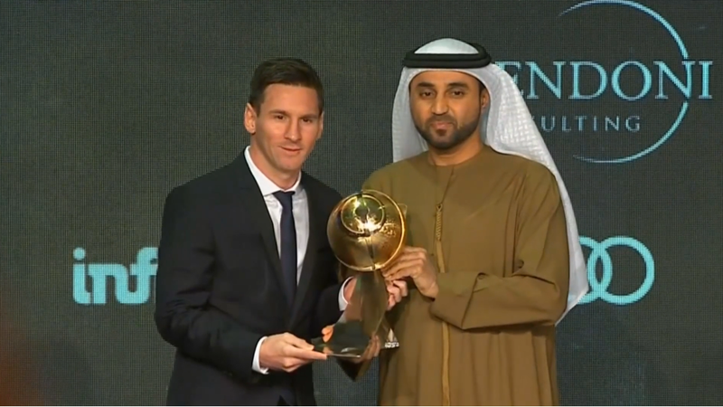 Messi picks up Globe Player of the Year award | beIN SPORTS