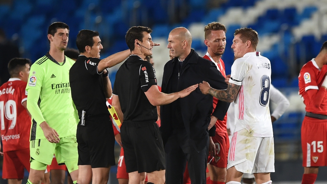 Zidane fumes at Sevilla penalty: I'm angry, I | beIN SPORTS