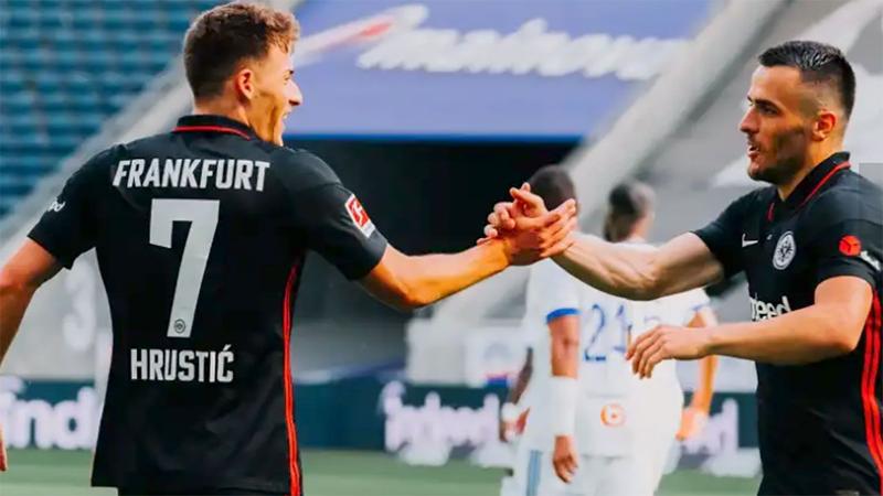 Hrustic hits double, but Frankfurt falls to de | beIN SPORTS