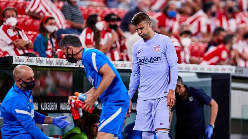 Elongation au mollet gauche pour Piqué | beIN SPORTS