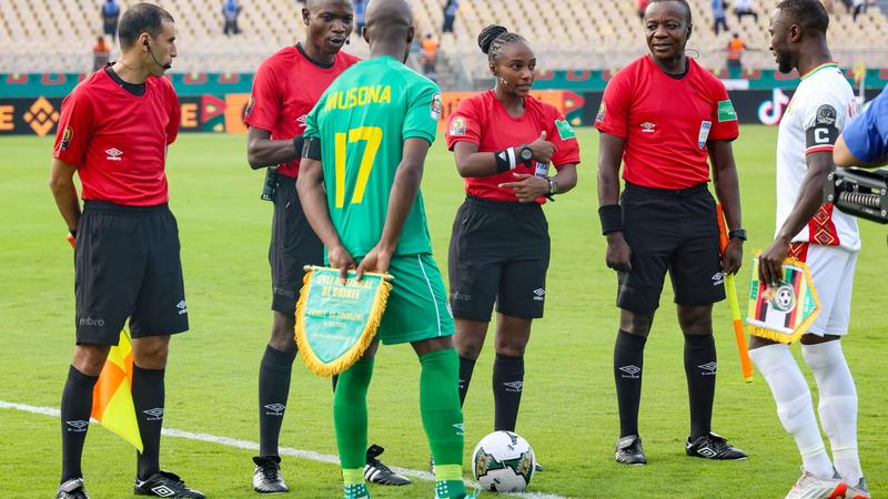 Rwandan woman referee creates Africa Cup of Na | beIN SPORTS