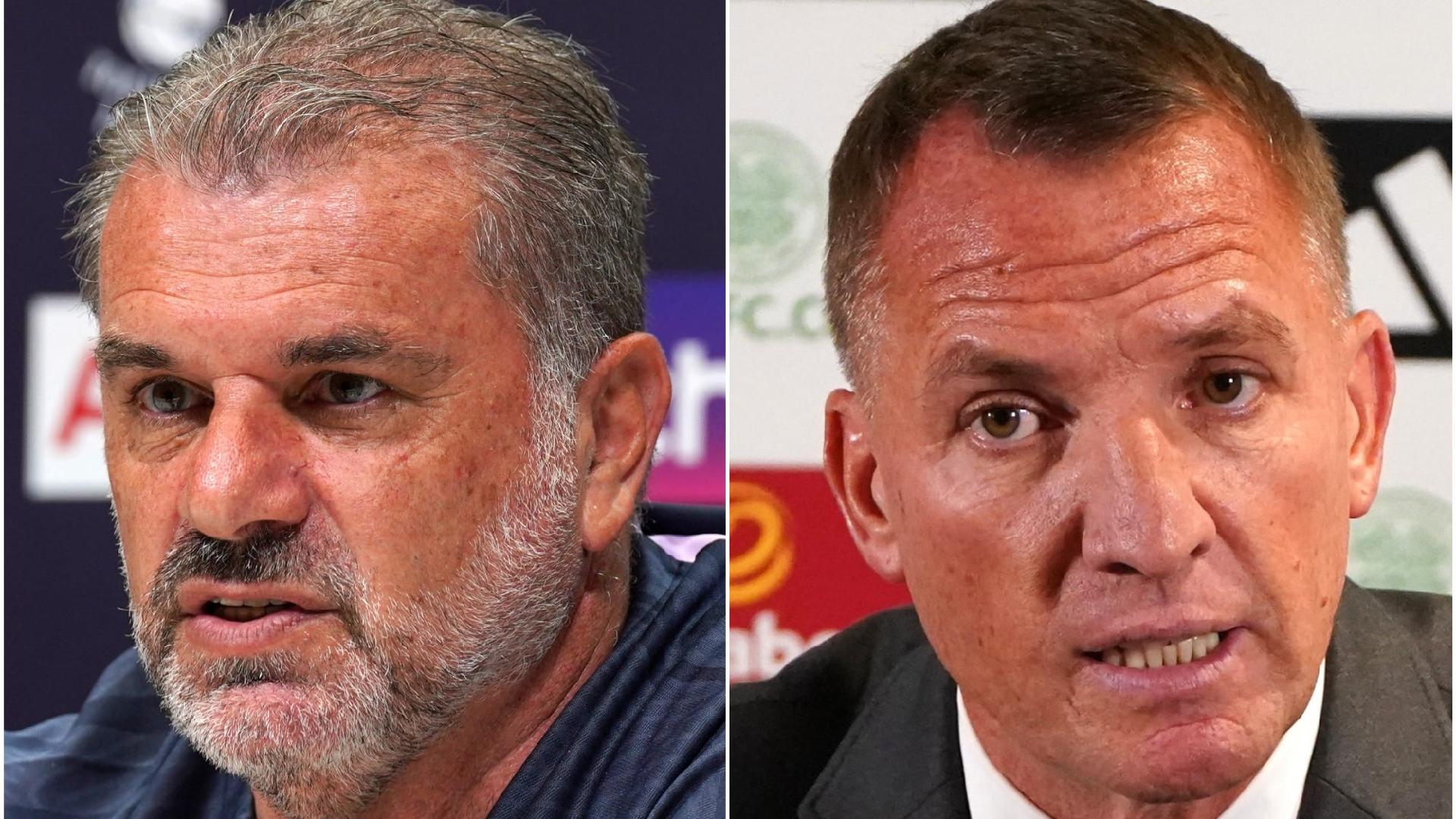 Ange Postecoglou backs Brendan Rodgers to make Champions League impact ...