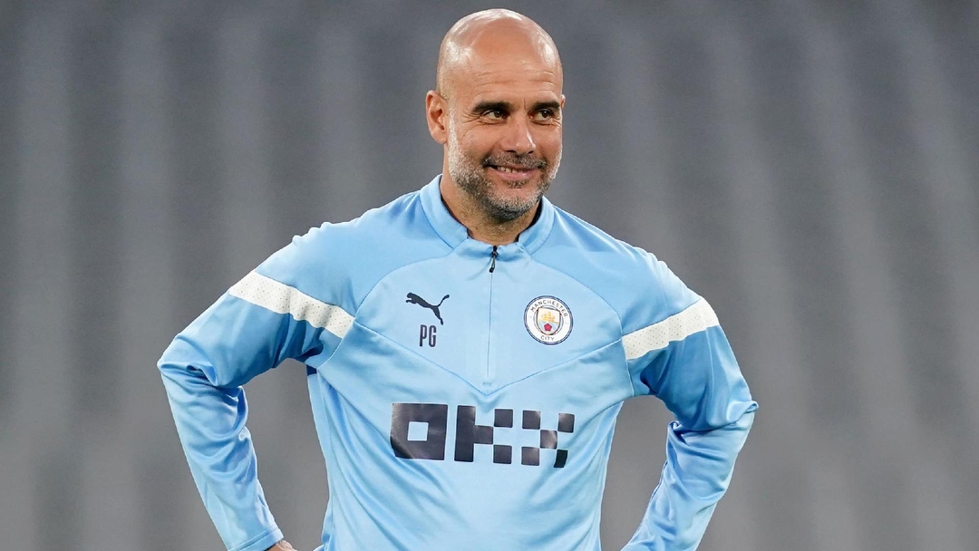 Pep Guardiola returns to work at Manchester City after back operation ...
