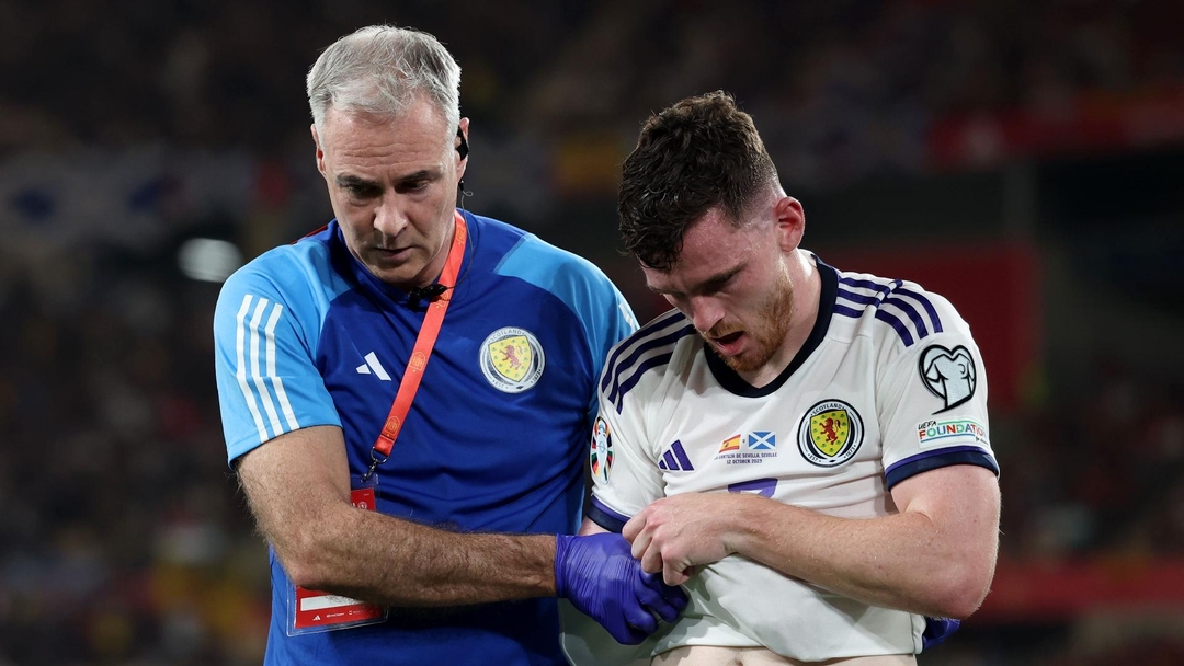 Andy Robertson facing shoulder surgery and ‘out for a while’ – Jurgen ...