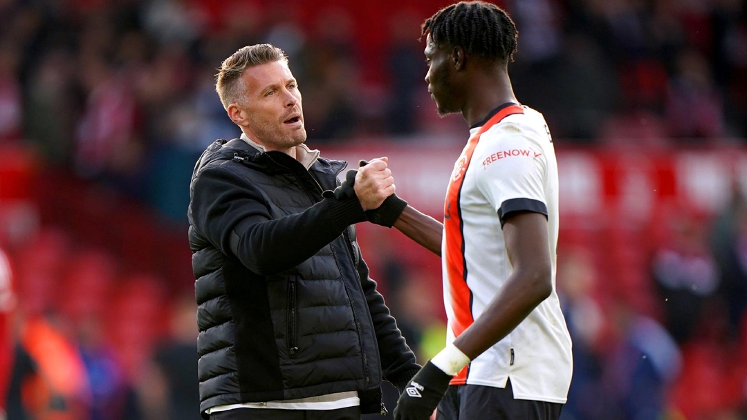 Rob Edwards salutes Luton super-sub Elijah Adebayo after equaliser at ...