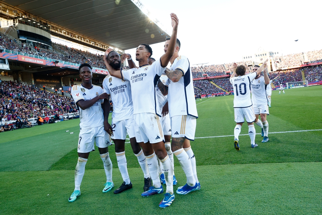 Bellingham lideró la remontada del Real Madrid sobre el Barcelona ...