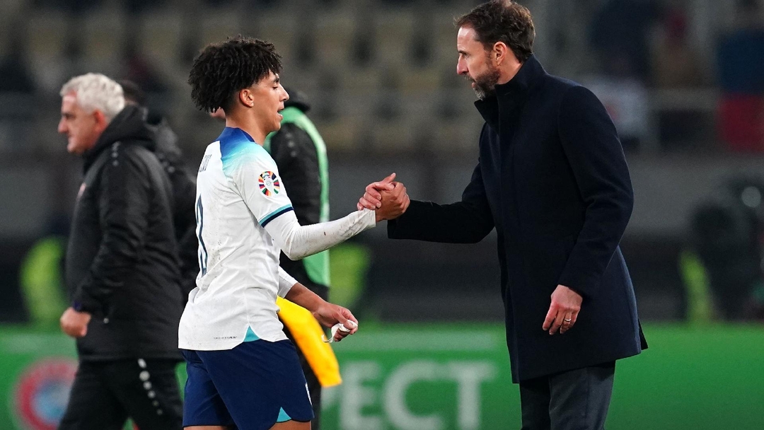 Gareth Southgate hails Rico Lewis after strong England debut in North ...
