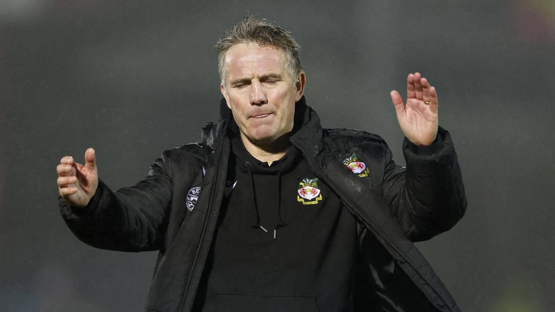 Frustration for Phil Parkinson as Wrexham see two-goal lead slip at ...