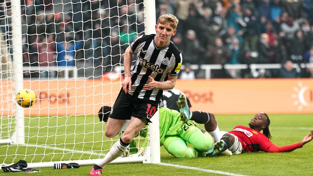 Anthony Gordon on target as Newcastle edge Premier League victory over ...
