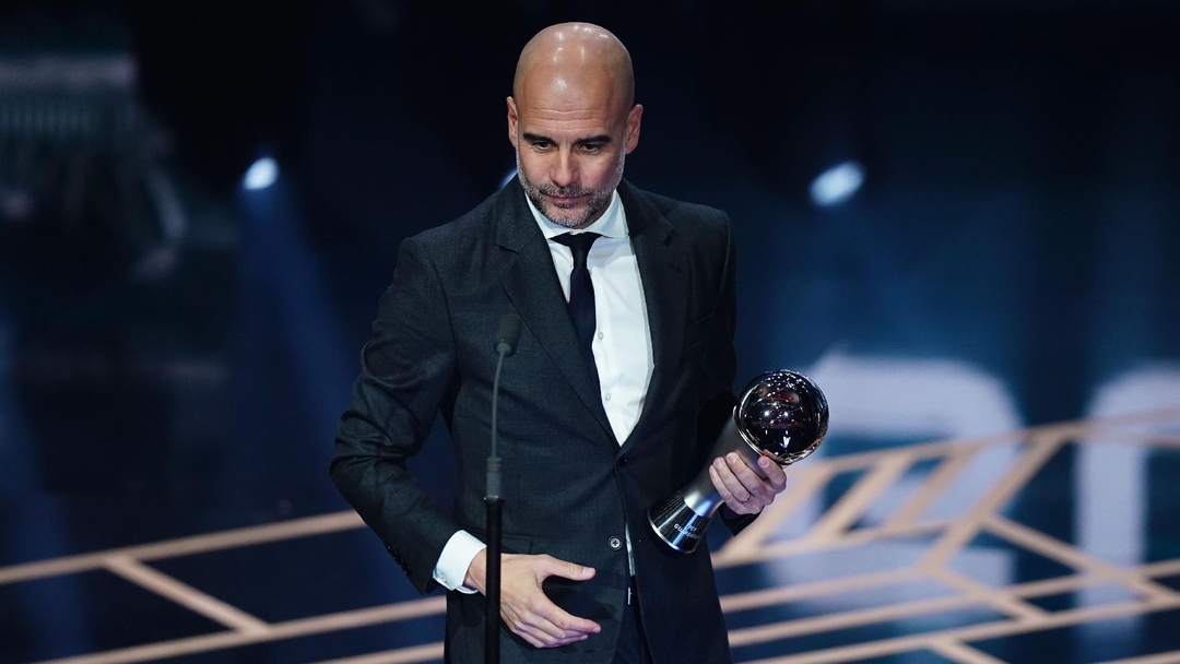 Manchester City boss Pep Guardiola named best men’s coach at FIFA ...