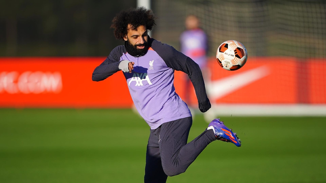 Mohamed Salah returns to training ahead of Europa League tie at Sparta ...