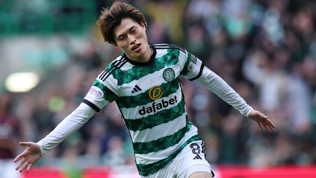 Celtic 3-0 Hearts: Kyogo sends hosts six points clear of Rangers | beIN ...