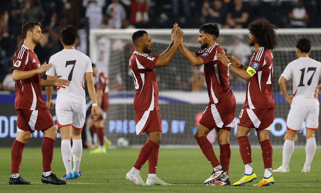 2026 FIFA World Cup qualification: AFC third round - Group A | Highlights: Qatar 5–1 North Korea ...