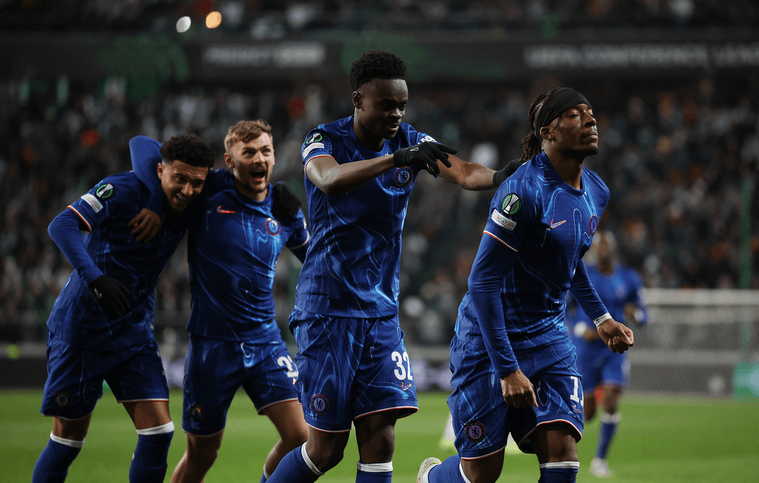 Chelsea take control of Europa Conference League quarter-final first ...