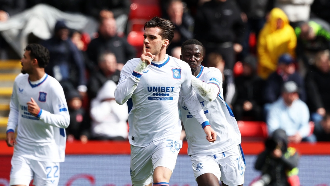 Aberdeen 2-2 Rangers: Hagi puts Celtic's title celebrations on ice with ...