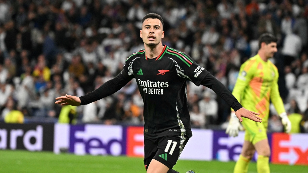 Real Madrid 1-2 Arsenal (1-5 agg): Martinelli silences Bernabeu as ...
