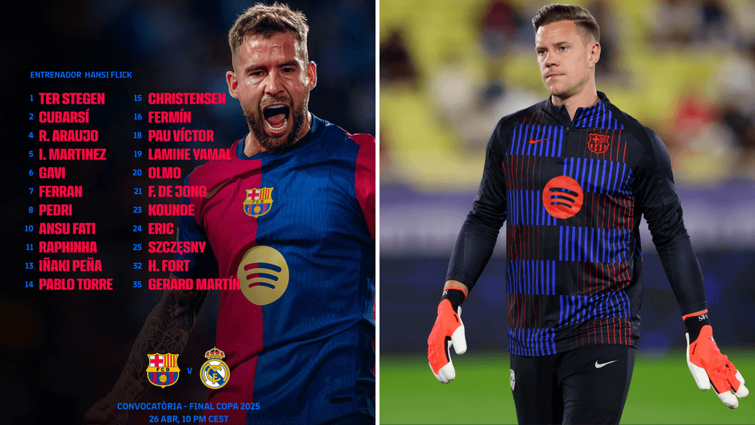 Ter Stegen Will Be With Barcelona in the Copa del Rey Final! | beIN SPORTS