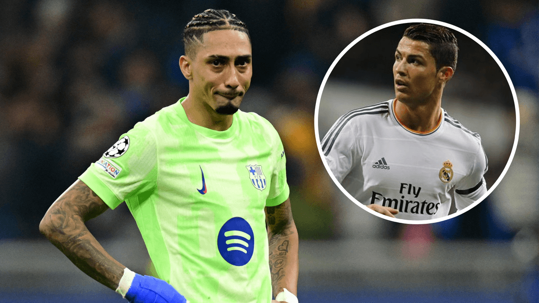 Raphinha Equals Cristiano’s Champions League Record on a Tough Night ...