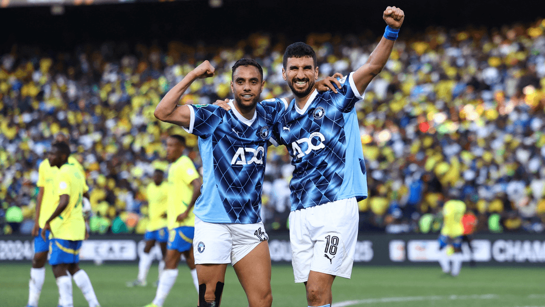 Pyramids stun Sundowns with late equaliser in first leg of final | beIN ...