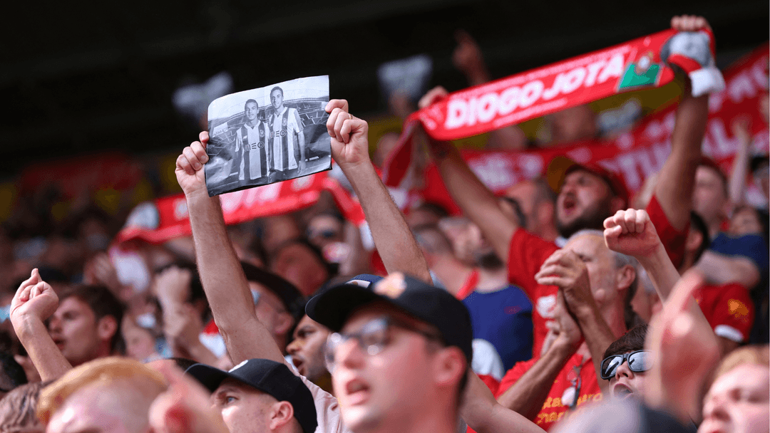 Liverpool Pay Tribute to Diogo Jota and His Brother in First Match ...