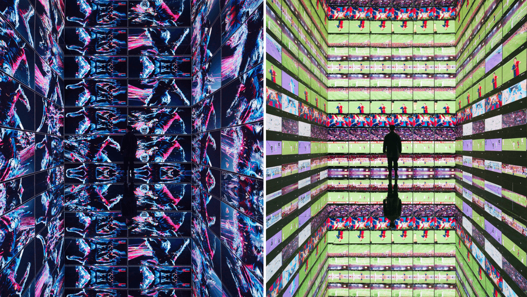 Messi’s Stunning Goal Turned Into Digital Art in New York | beIN SPORTS