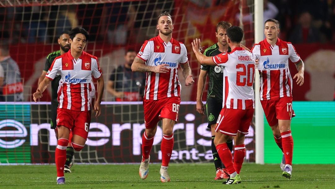 Red Star Belgrade 1-1 Celtic: Arnautovic snatches point in Europa ...