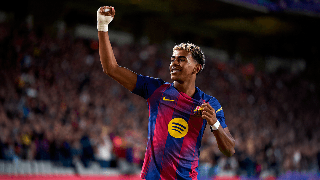 Lamine Yamal sorprende con su nueva celebración: de ponerse la corona a ...