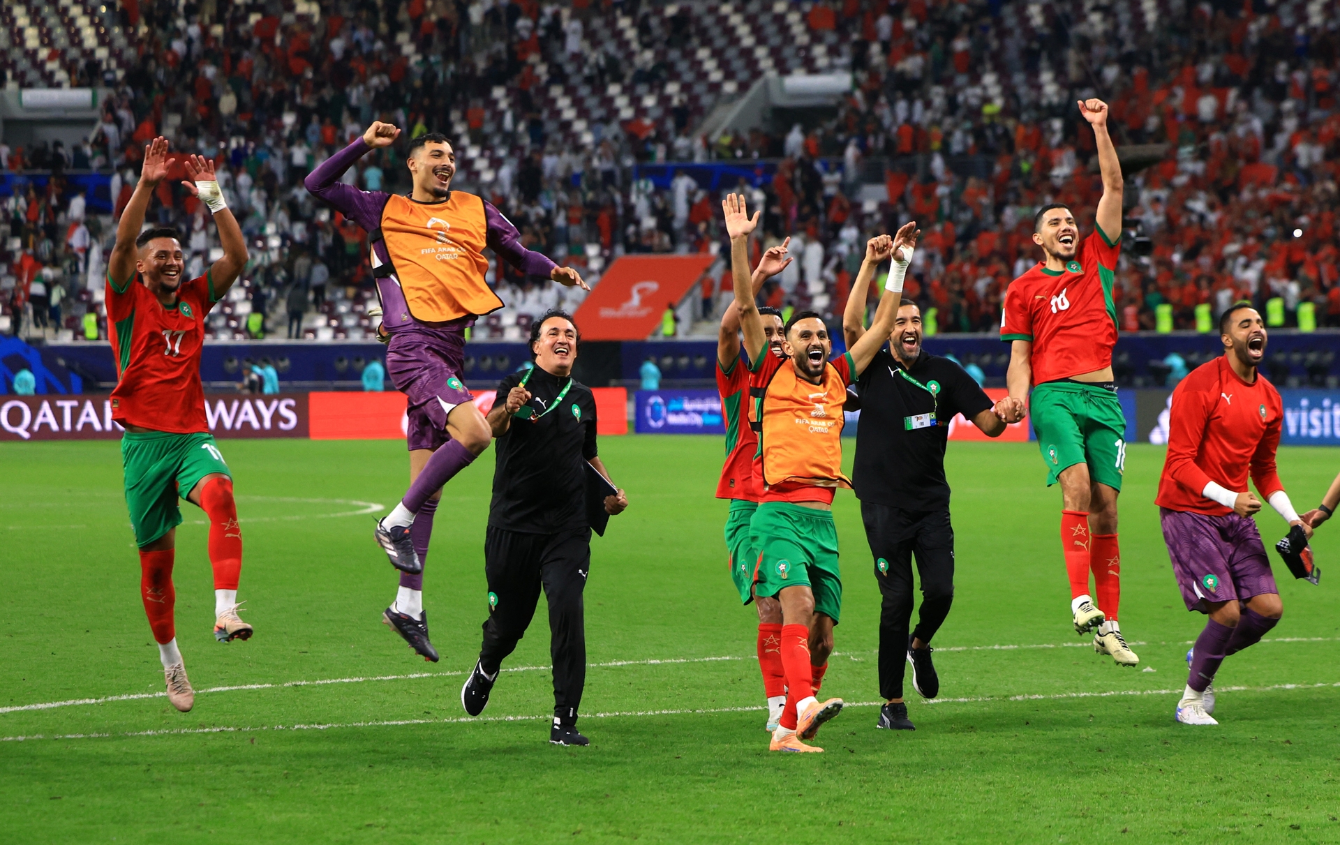 Morocco Knocks Out Syria to Reach the 2025 Arab Cup Semifinals | beIN ...