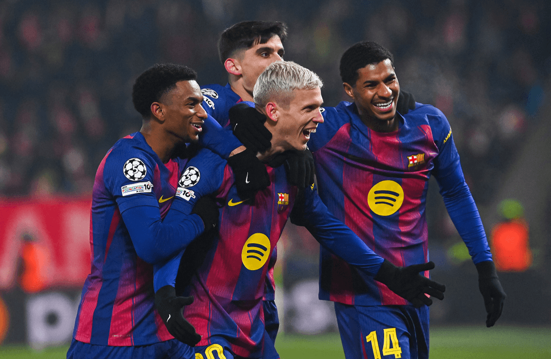 Fermin Lopez brace hands Barca win at Slavia Prague | beIN SPORTS