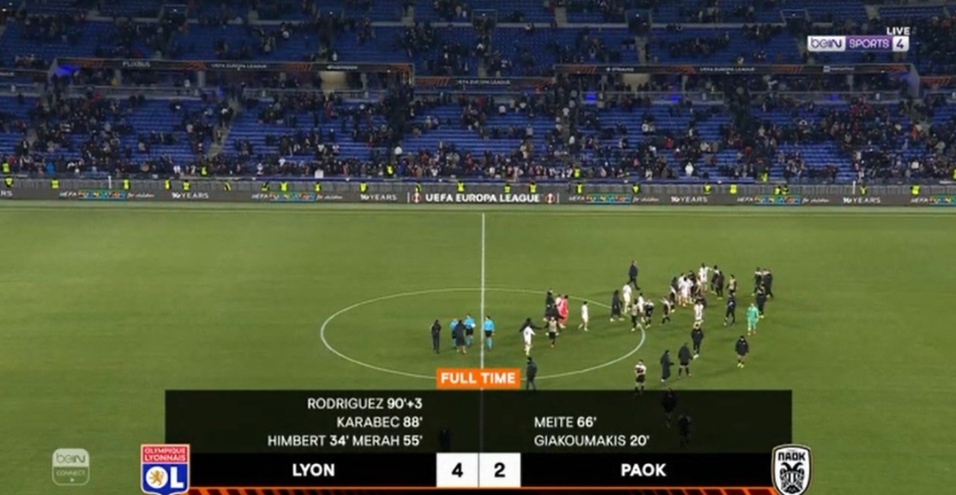 Olympique Lyonnais 4-2 PAOK FC | Highlights | beIN SPORTS