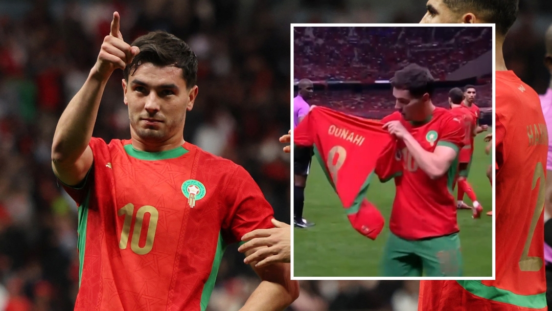 Brahim Díaz y el emotivo festejo que conmovió a Marruecos en la AFCON ...
