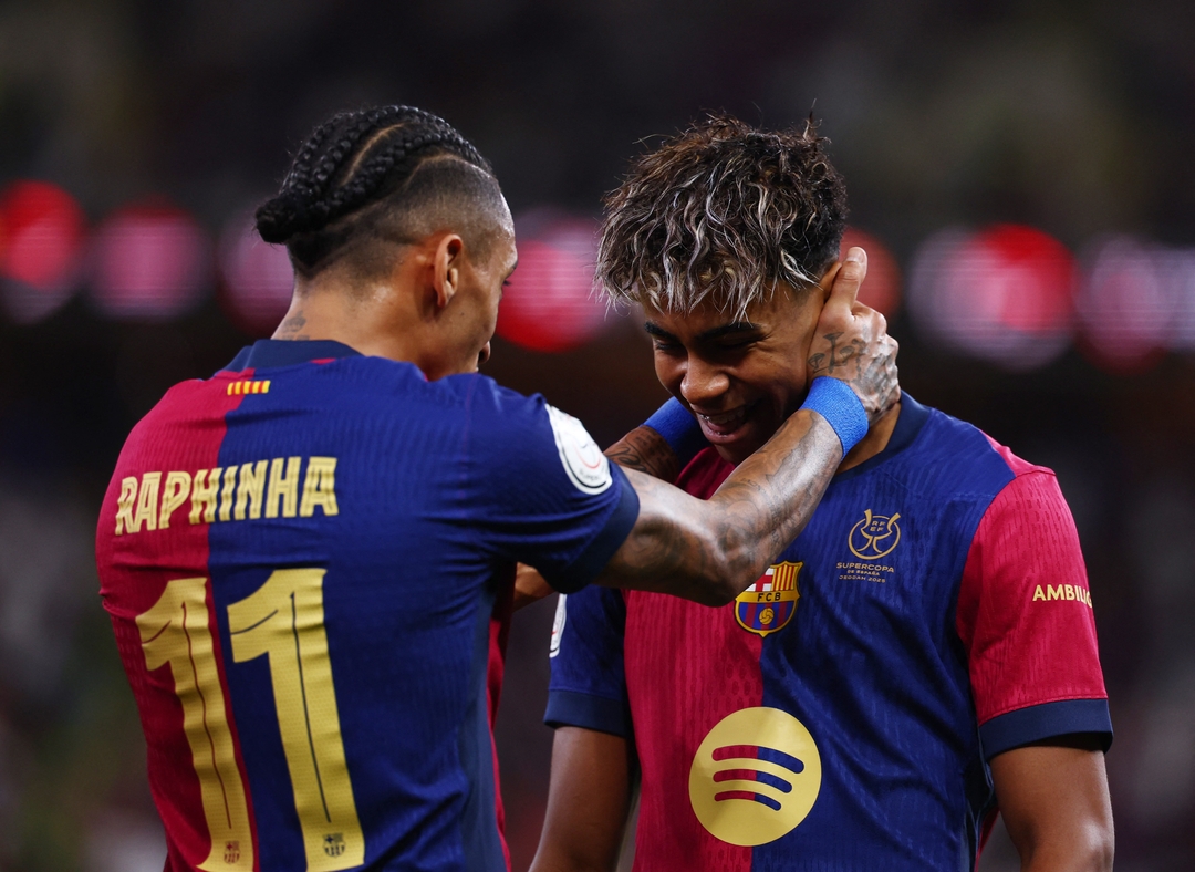 Lamine Yamal, Lewandowski and Raphinha reignite Barcelona’s attacking ...