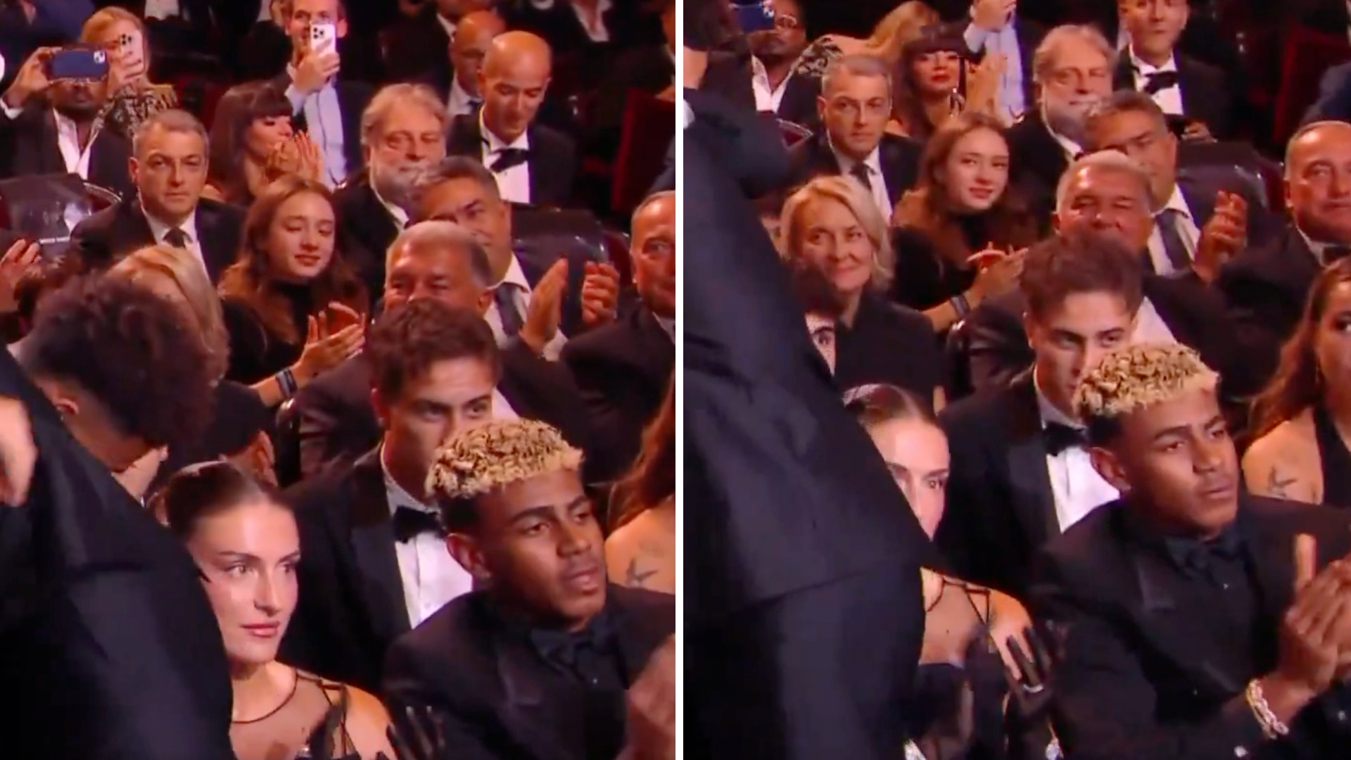 (PHOTOS) Lamine Yamal’s Reaction Upon Hearing That Ousmane Dembélé Won ...