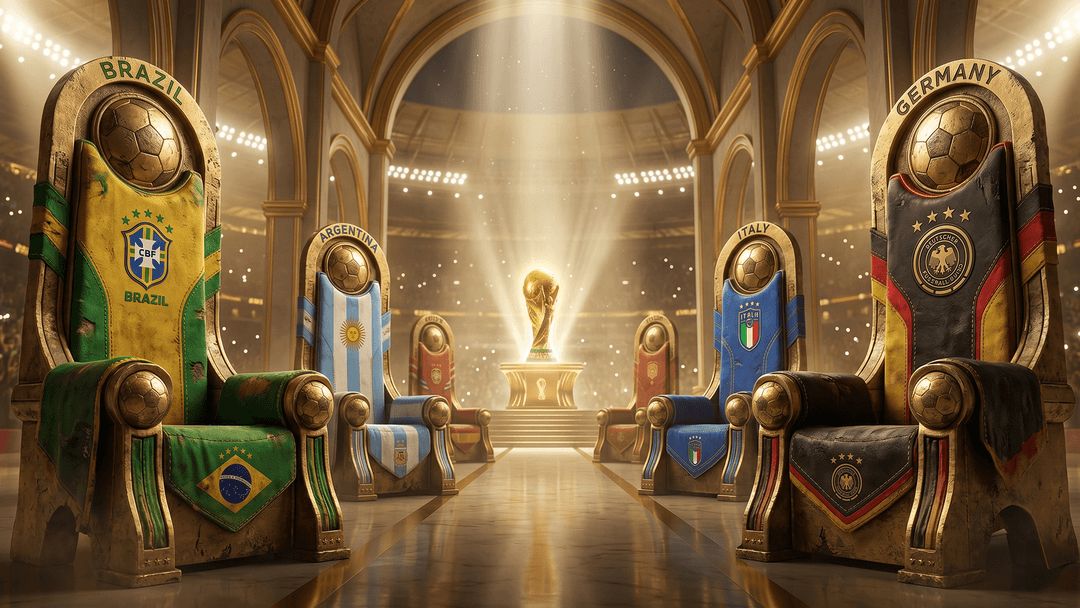 The National Teams With The Most FIFA World Cup Final Appearances ...