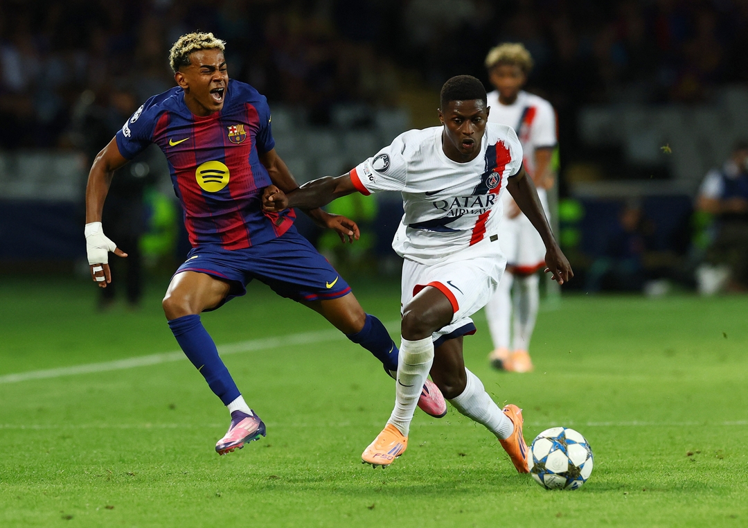 Ligue des champions : Nuno Mendes se félicite d’avoir “géré” Lamine Yamal | beIN SPORTS