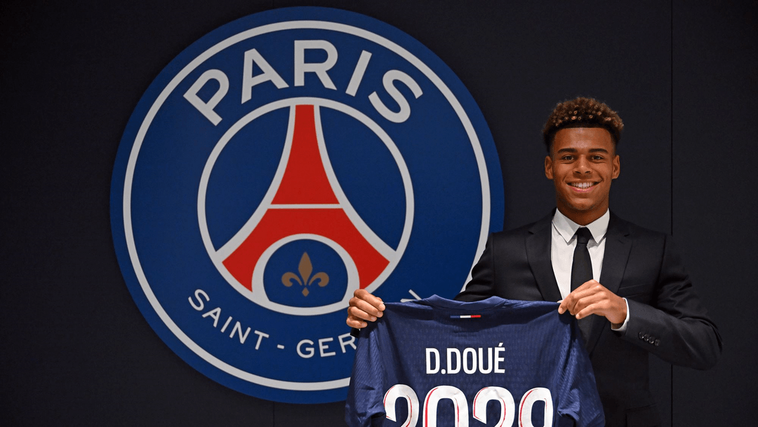 Ligue 1 : Le Paris Saint-Germain officialise l'arrivée de Désiré Doué | beIN SPORTS